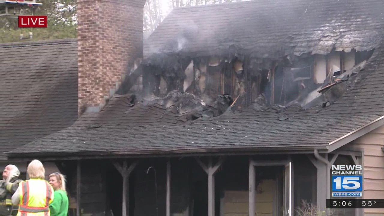 No Injuries As Firefighters Contain Fort Wayne IN House Fire ...