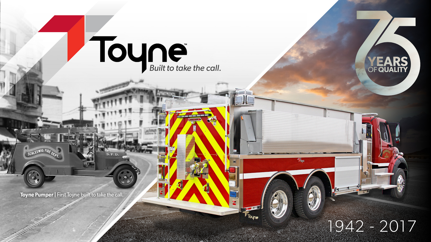 Toyne Celebrates 75th Anniversary as Fire Apparatus Builder | Firehouse