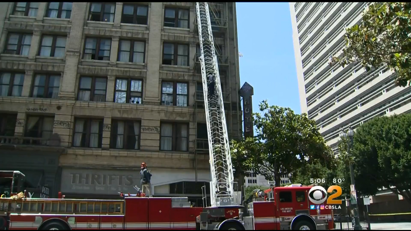 LA City Firefighter Falls During Training | Firehouse