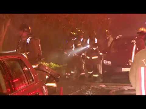 Raw Footage Shows Toronto Firefighters Tackling House Fire ...