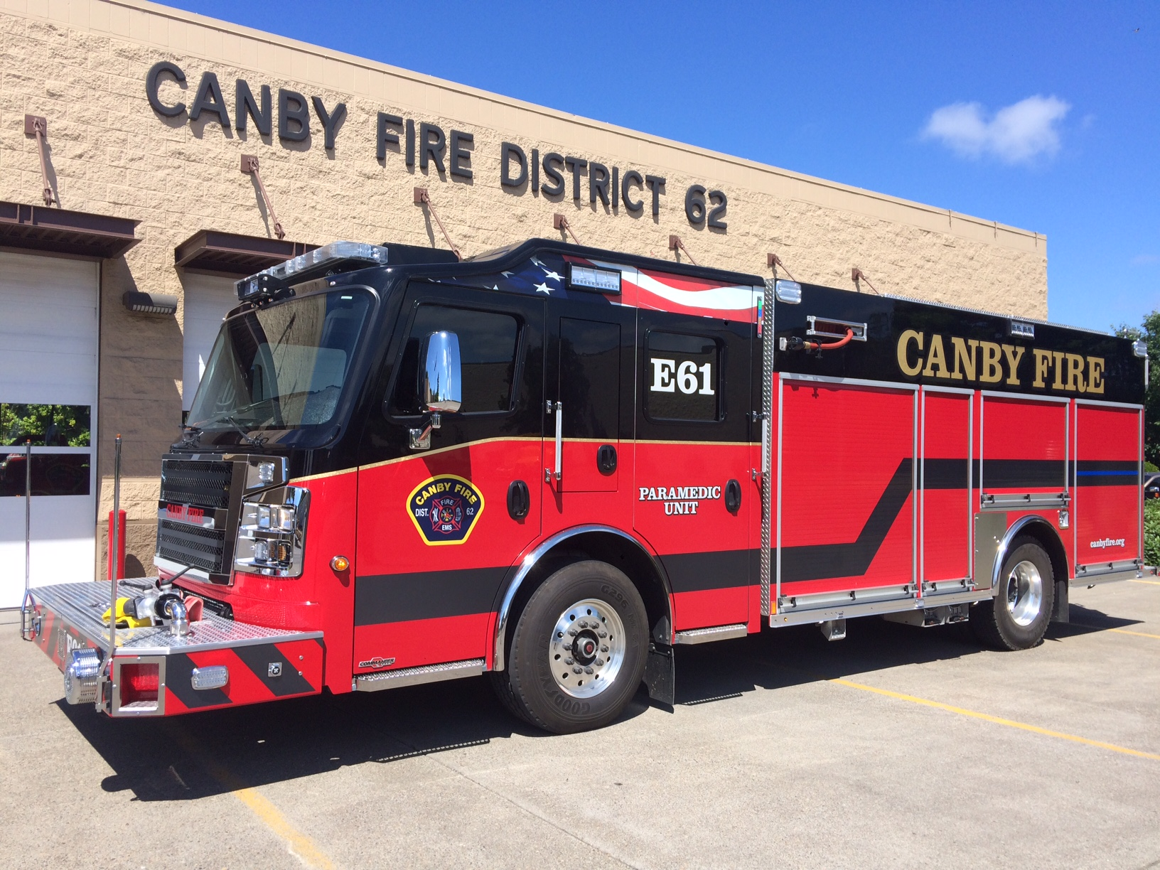 Canby, OR, Puts a New Rescue Pumper Built by Rosenbauer in Service ...