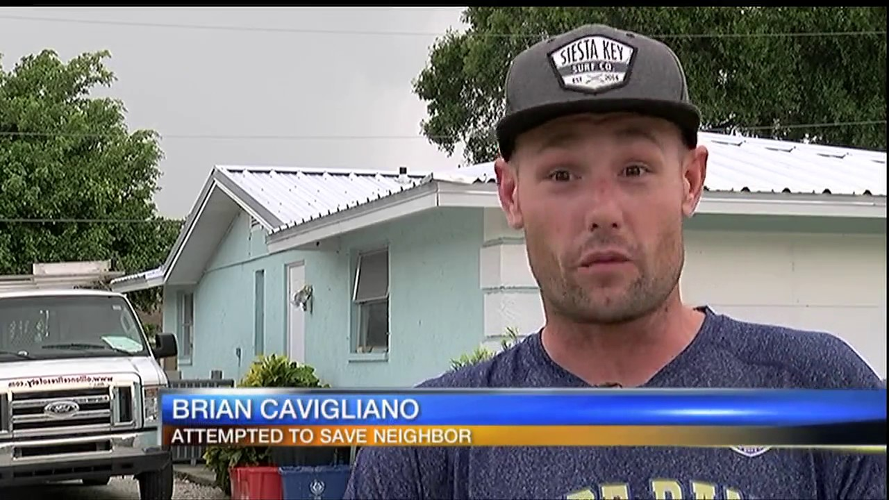Neighbors Try in Vain to Rescue Man from Venice FL Fire - Firefighter ...