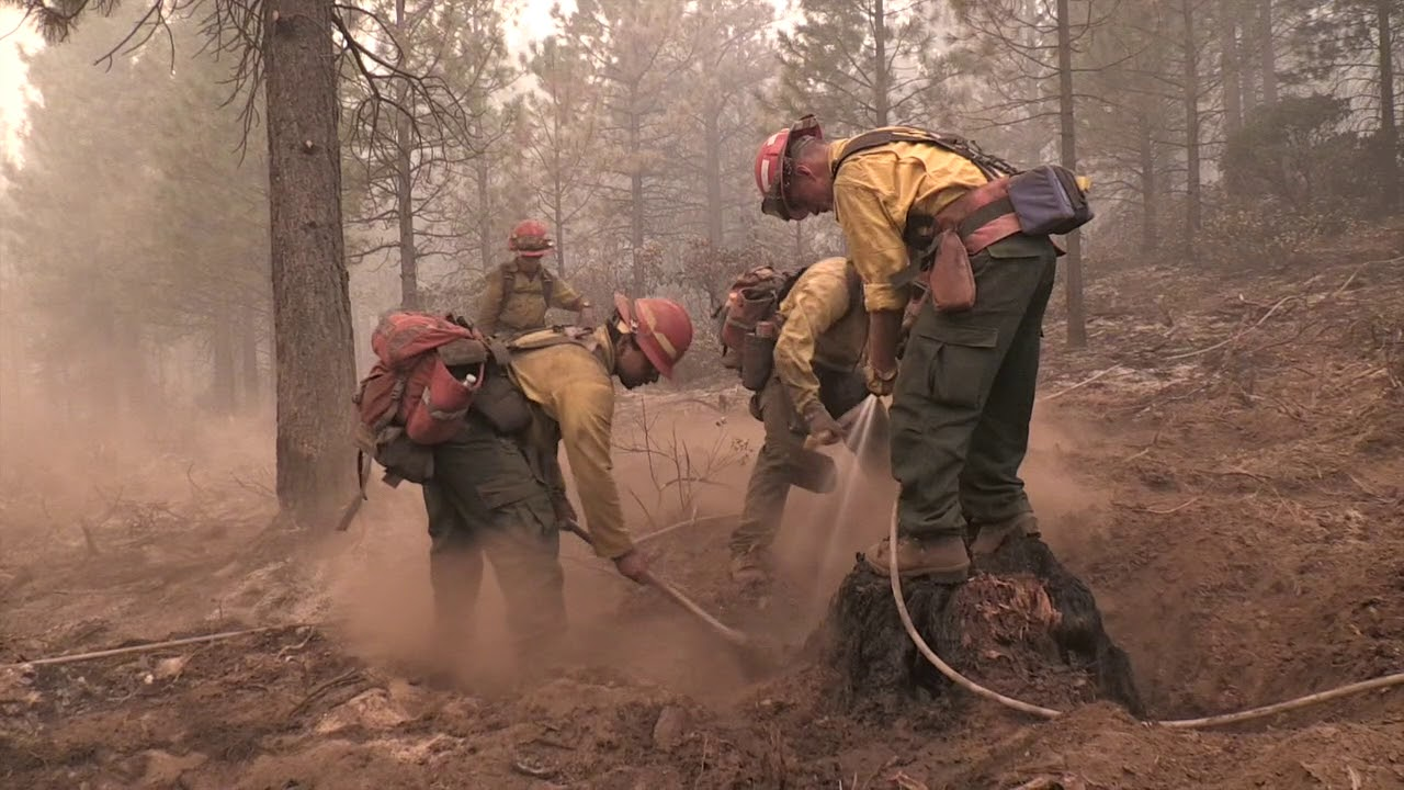 Watch OR Wildland Crews Discuss Mopping Up Fire | Firehouse