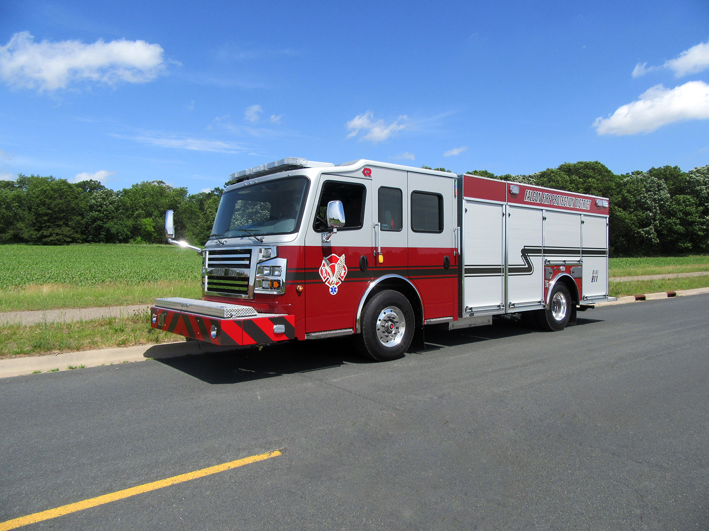 Falcon, CO, Fire Protection District Puts New Engine on Road | Firehouse