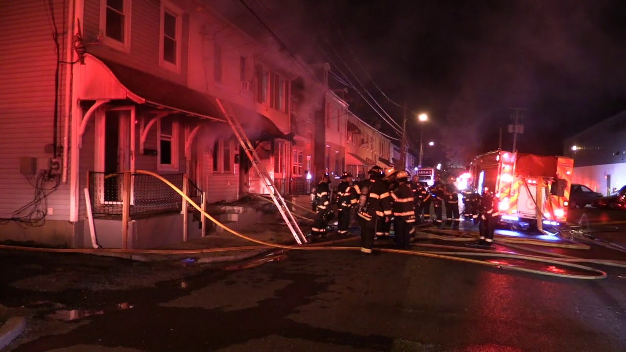 Watch Allentown PA Firefighters Tackle Three-Alarm Blaze - Firefighter ...