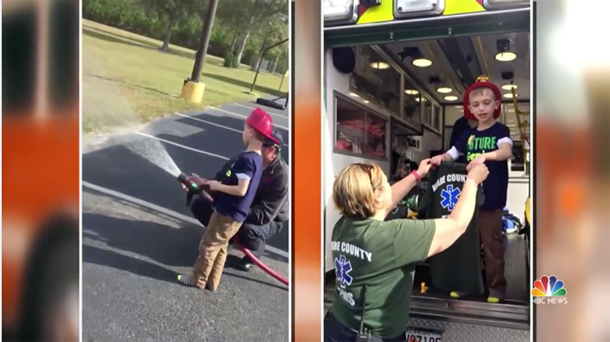 Waycross Firefighters Rescue Autistic GA Boy's Birthday Party ...