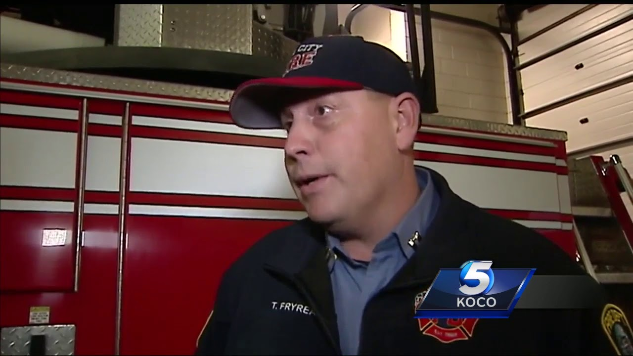 Oklahoma City Firefighter Honored Rescue Mother Child - Firefighter ...