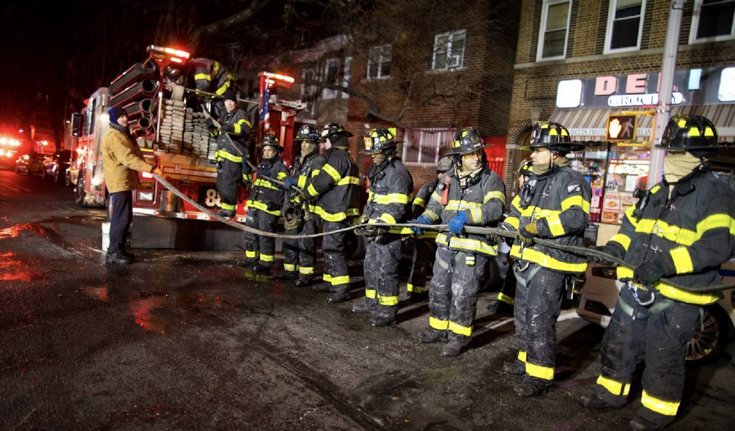 NYPD FDNY Massive Bronx Apartment Fire Death Toll Rises - Firefighter ...