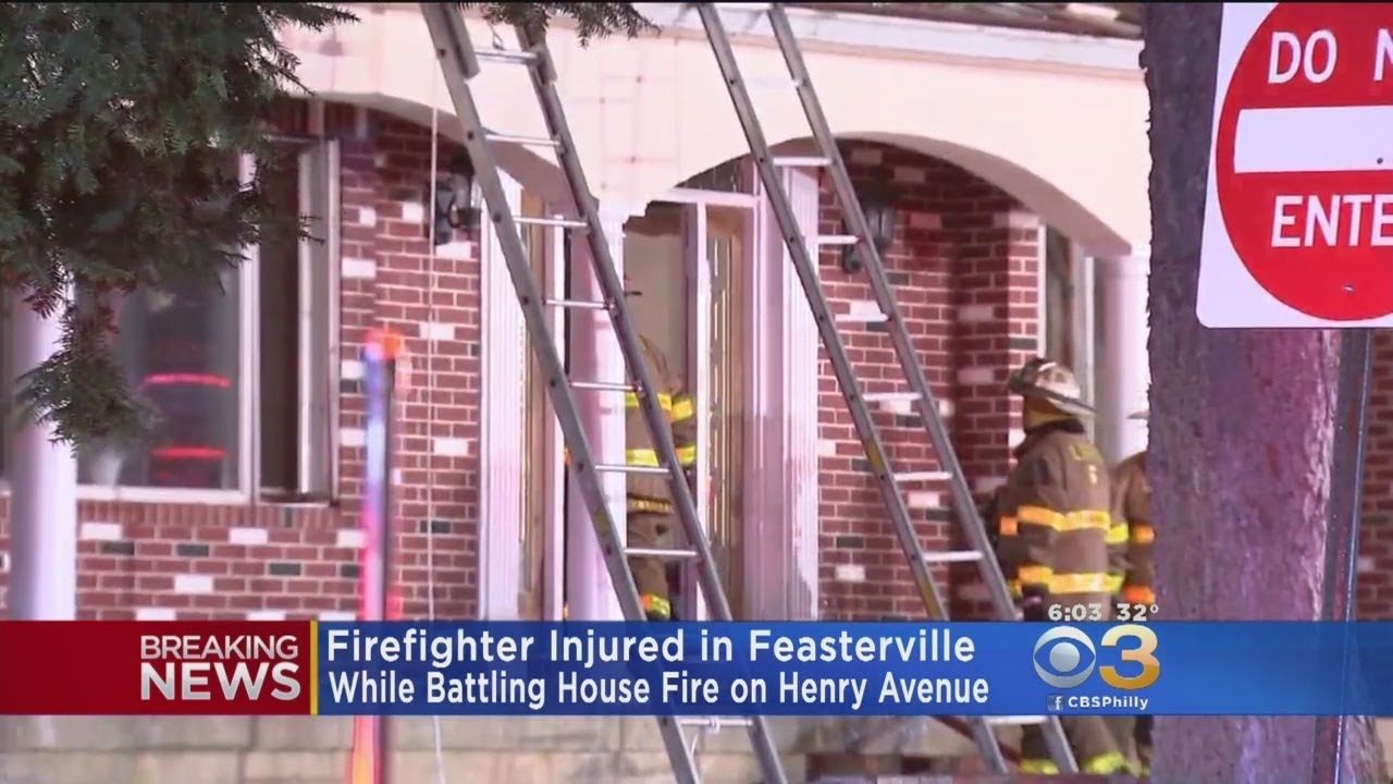 PA Firefighter Hurt in Fall through Floor at House Fire -- Firefighter ...
