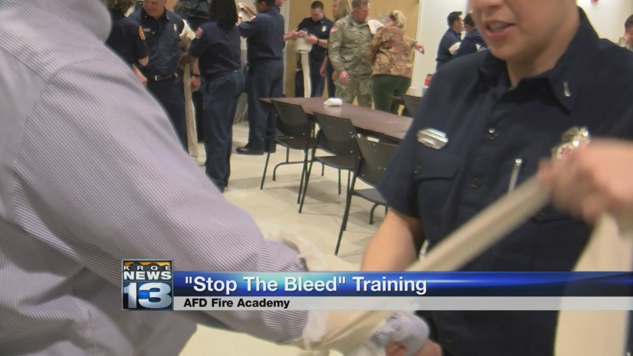 NM Firefighters Host Unique 'Stop the Bleed' Training for the Public ...