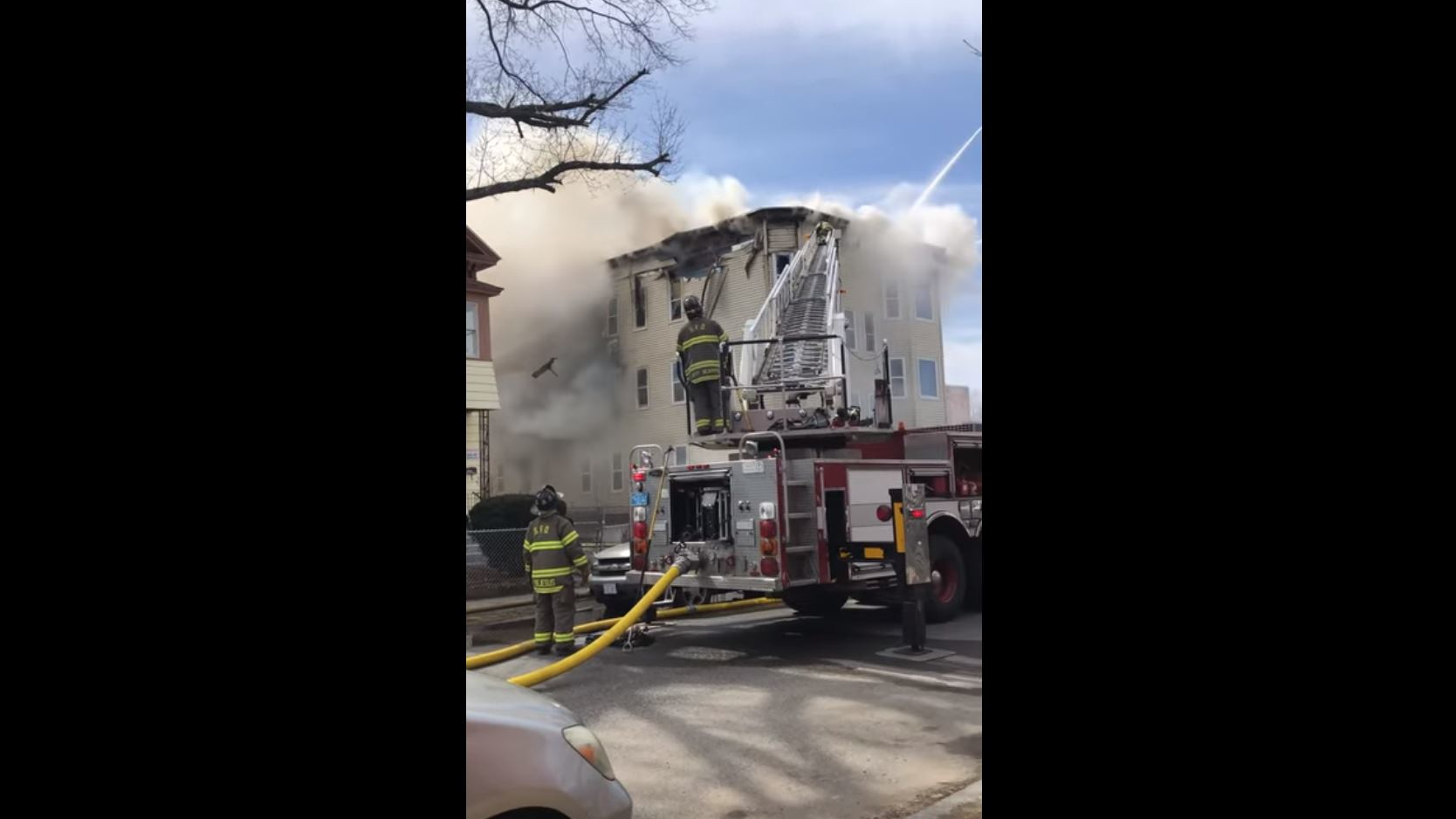 Springfield MA Firefighters House Fire Blaze Raw News | Firehouse