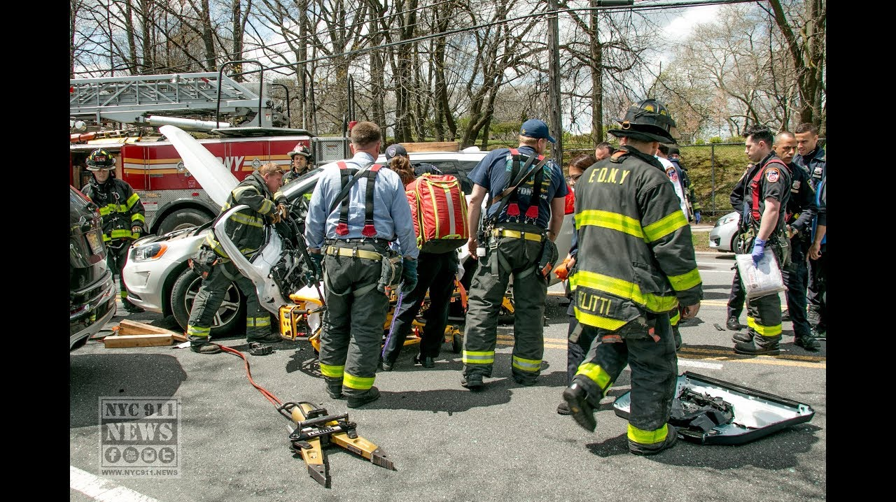 Watch FDNY Crews Extricate Driver Involved in Crash | Firehouse