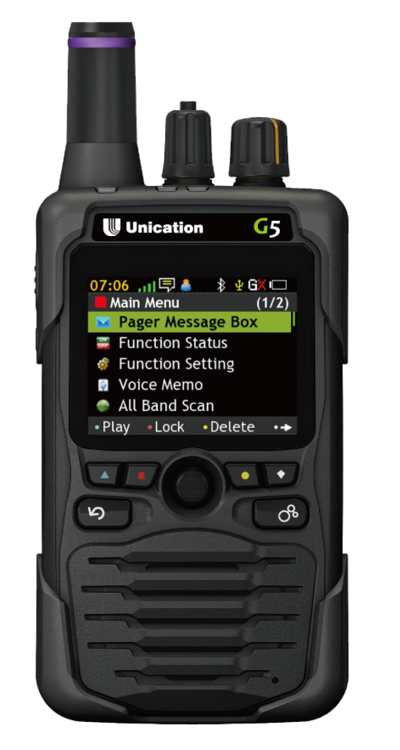 Product of the Day: Unication -- G-Series Voice Pager -- Firefighter ...