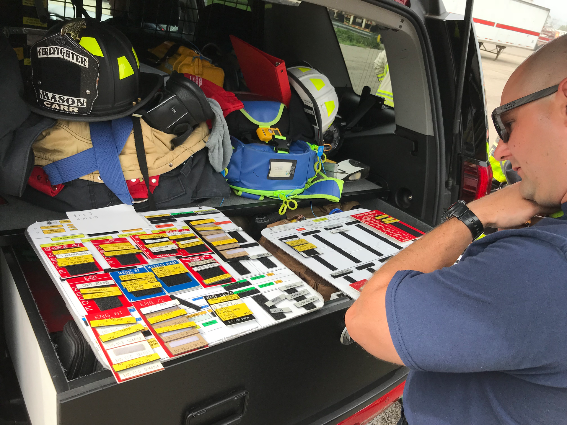 Close Calls: Cold Smoke Showing from Big Box Fire - Billy Goldfeder ...