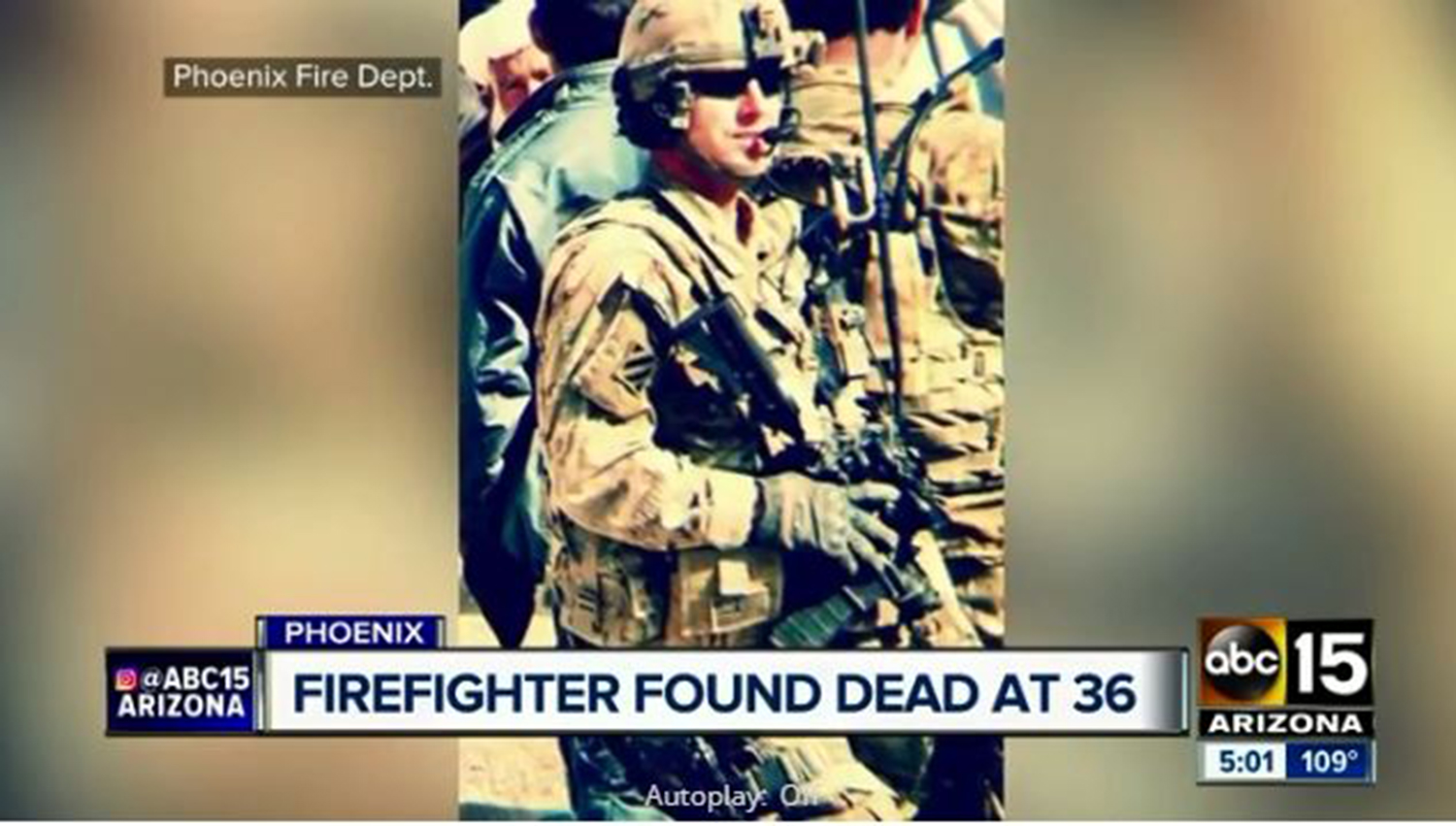 Phoenix Fire Captain Dies at Military Base | Firehouse