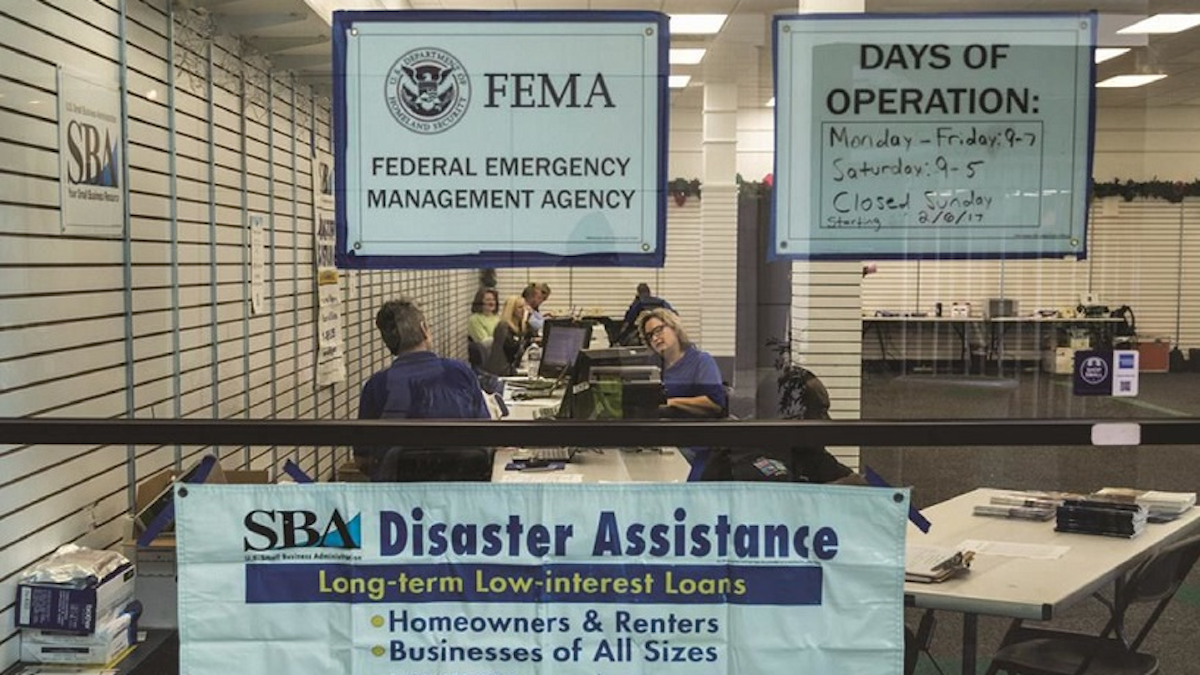 FEMA Disaster Relief First Responders Firefighters Registration Intake ...