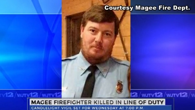 Magee MS Firefighter Killed Dies In Vehicle Wreck On Way To Fire ...