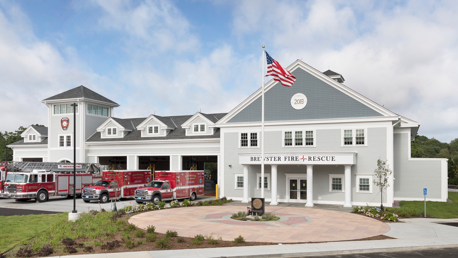 Brewster MA Fire Rescue Department HQ Station Design Career Silver ...