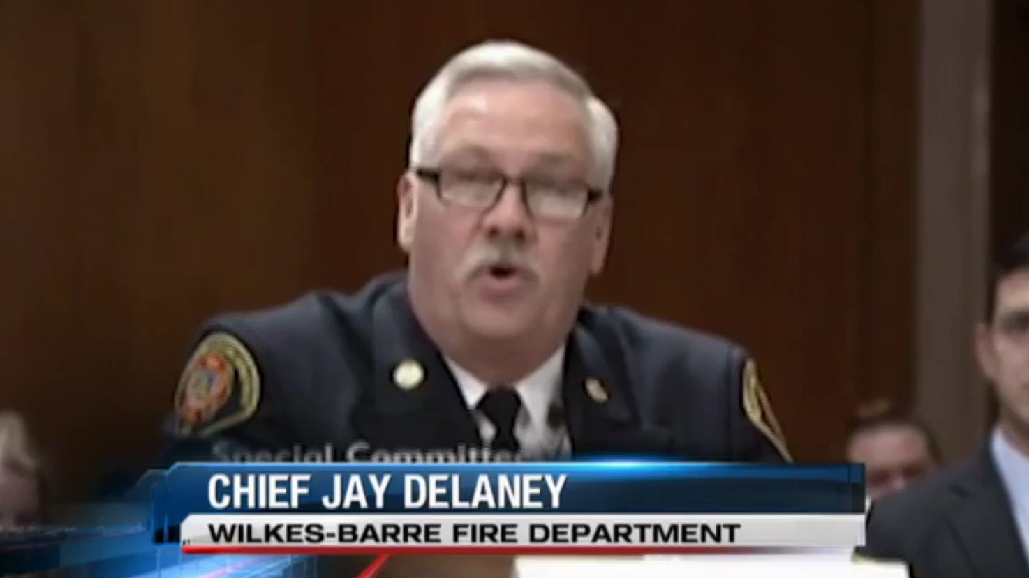 Wilkes-Barre PA Fire Chief Demands Action Emergency Services Report ...