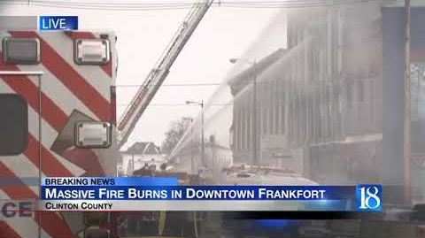 Frankfort IN Firefighter Rescued Following Fall Through Floor | Firehouse