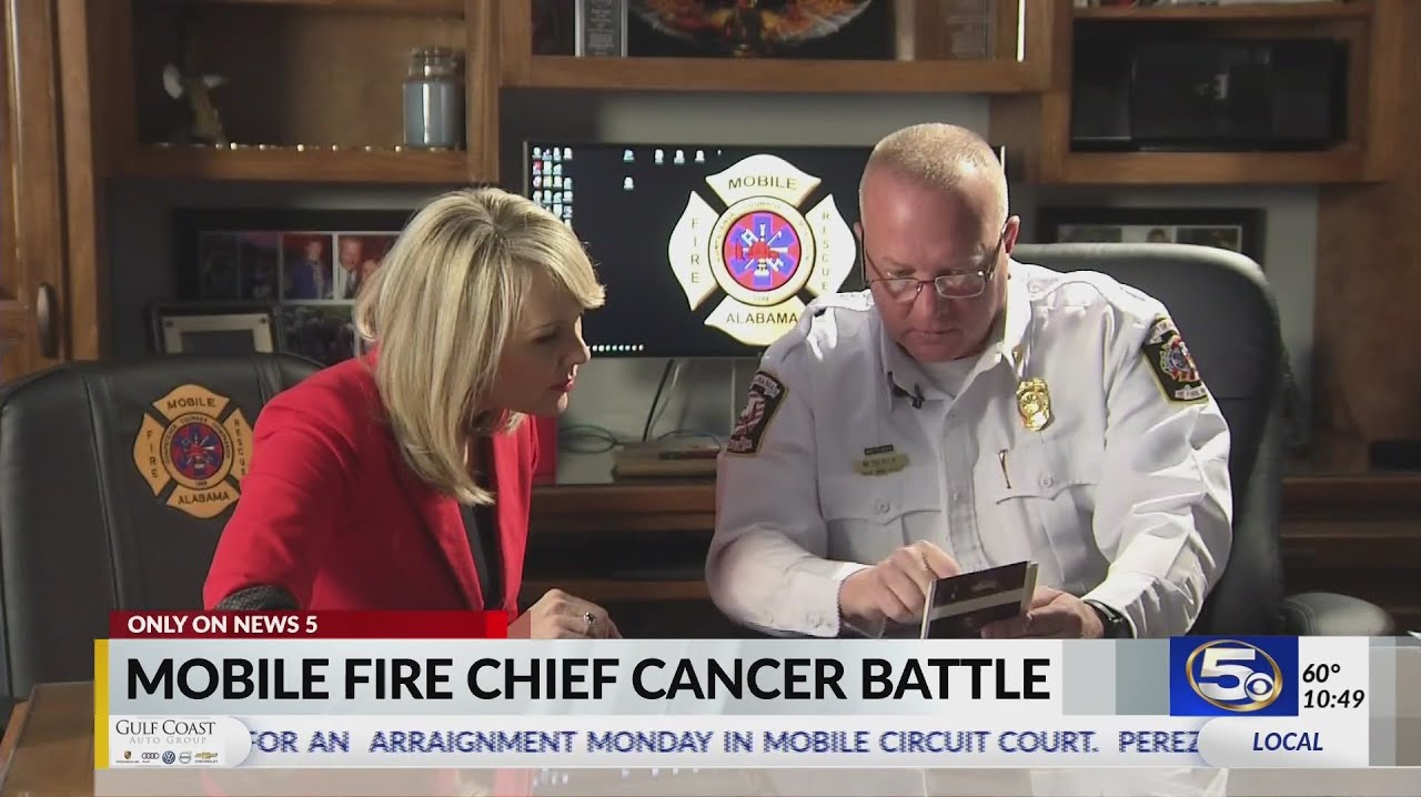 Mobile AL Fire Chief on Cancer Diagnosis: 'It's a Shock' Firefighters ...