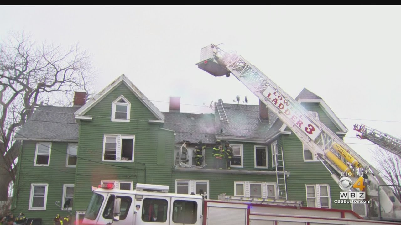 Four-Alarm Fire Injures Lowell MA Firefighters | Firehouse