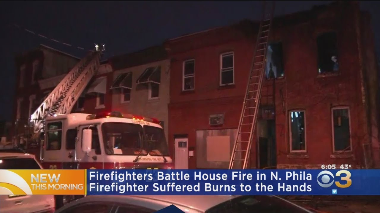 Philadelphia Firefighter Burns Hands Battling Blaze | Firehouse
