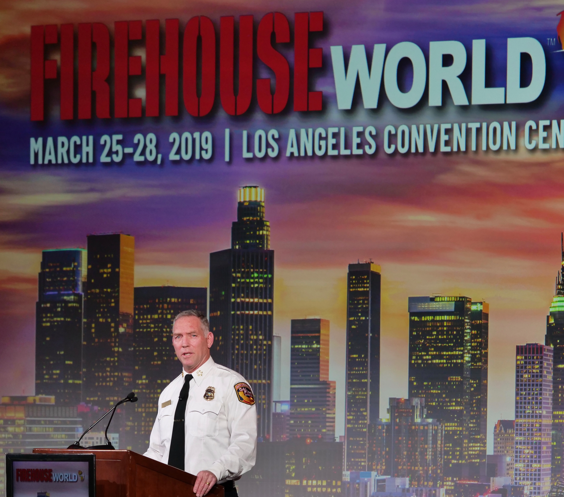 Firehouse World 2019 Los Angeles Keynote Address CAL FIRE Direcor Thom ...
