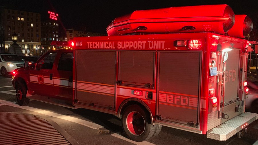 Boston Firefighters Rescue Man from Water Near Bridge | Firehouse