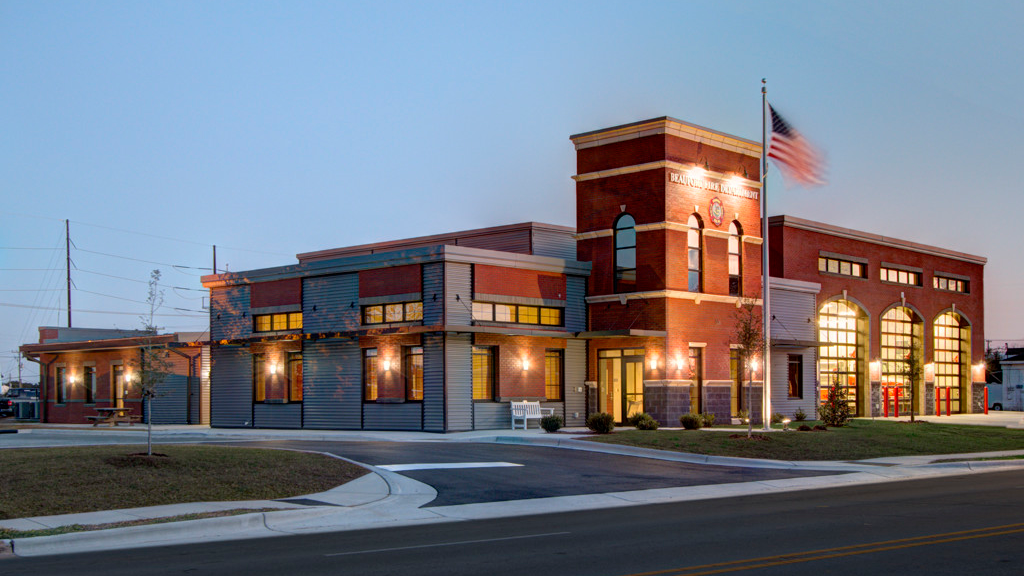Beaufort NC Fire Station No. 1 2018 Design Awards Firefighters | Firehouse