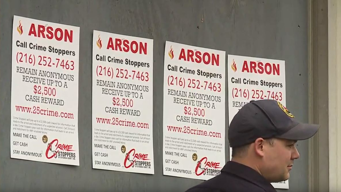 Reward for Tips on Arson That Hurt Cleveland Firefighter | Firehouse