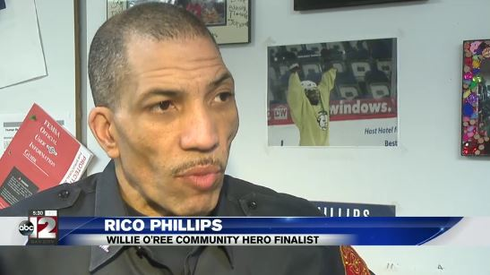 Flint MI Firefighter Rico Phillips NHL Willie O'Ree Community Hero ...