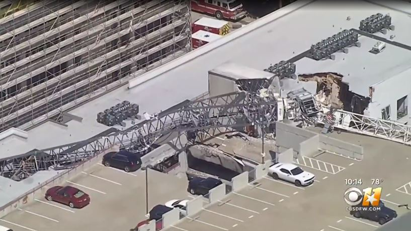 One Person Killed In Downtown Dallas Crane Collapse Firefighters ...