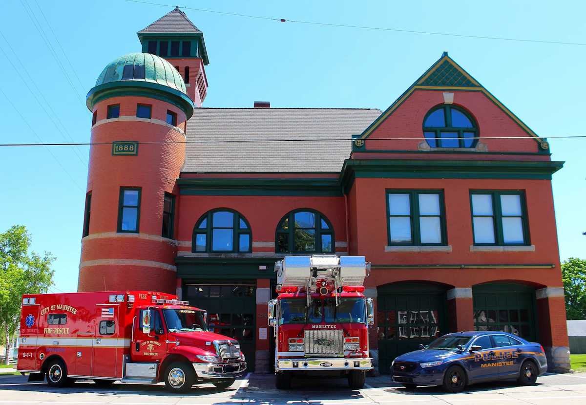 Manistee MI Fire Station Open Since 1889 Earns World Record ...