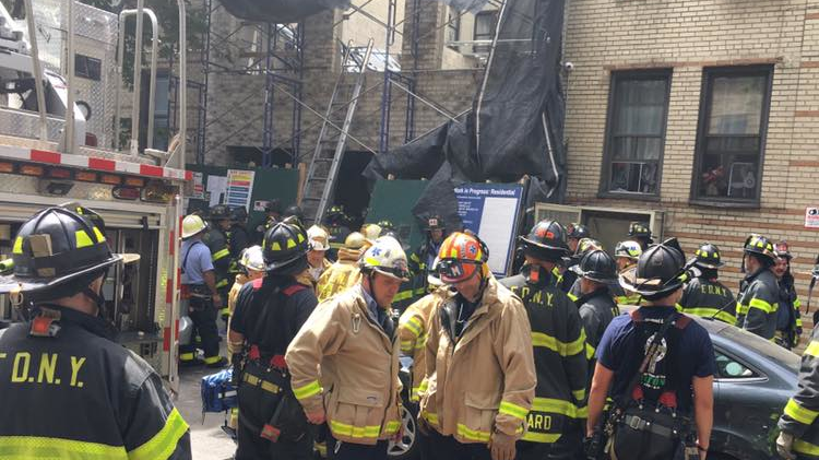 FDNY: Partial Bronx Building Collapse Kills One Person Firefighters ...