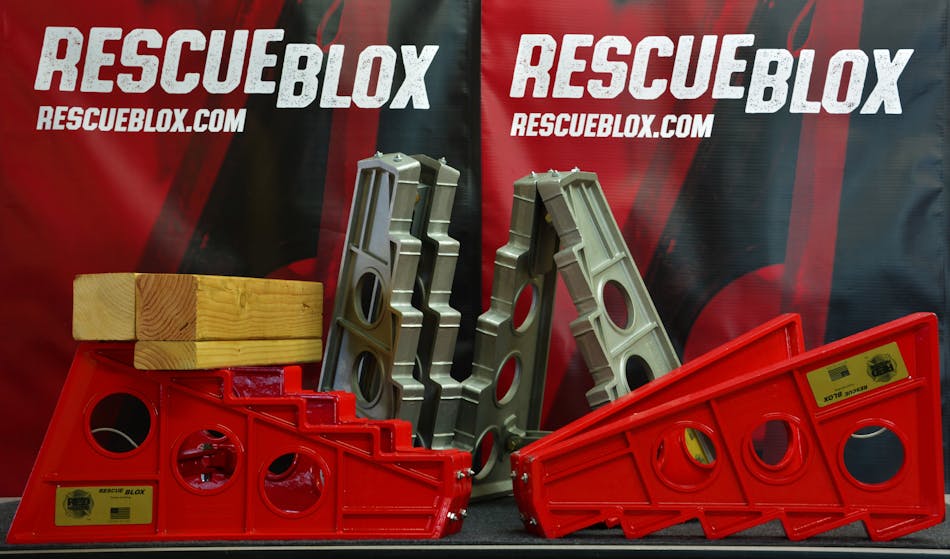 RescueBlox Introduces a New One-Step Chock and Stable Cribbing Platform ...