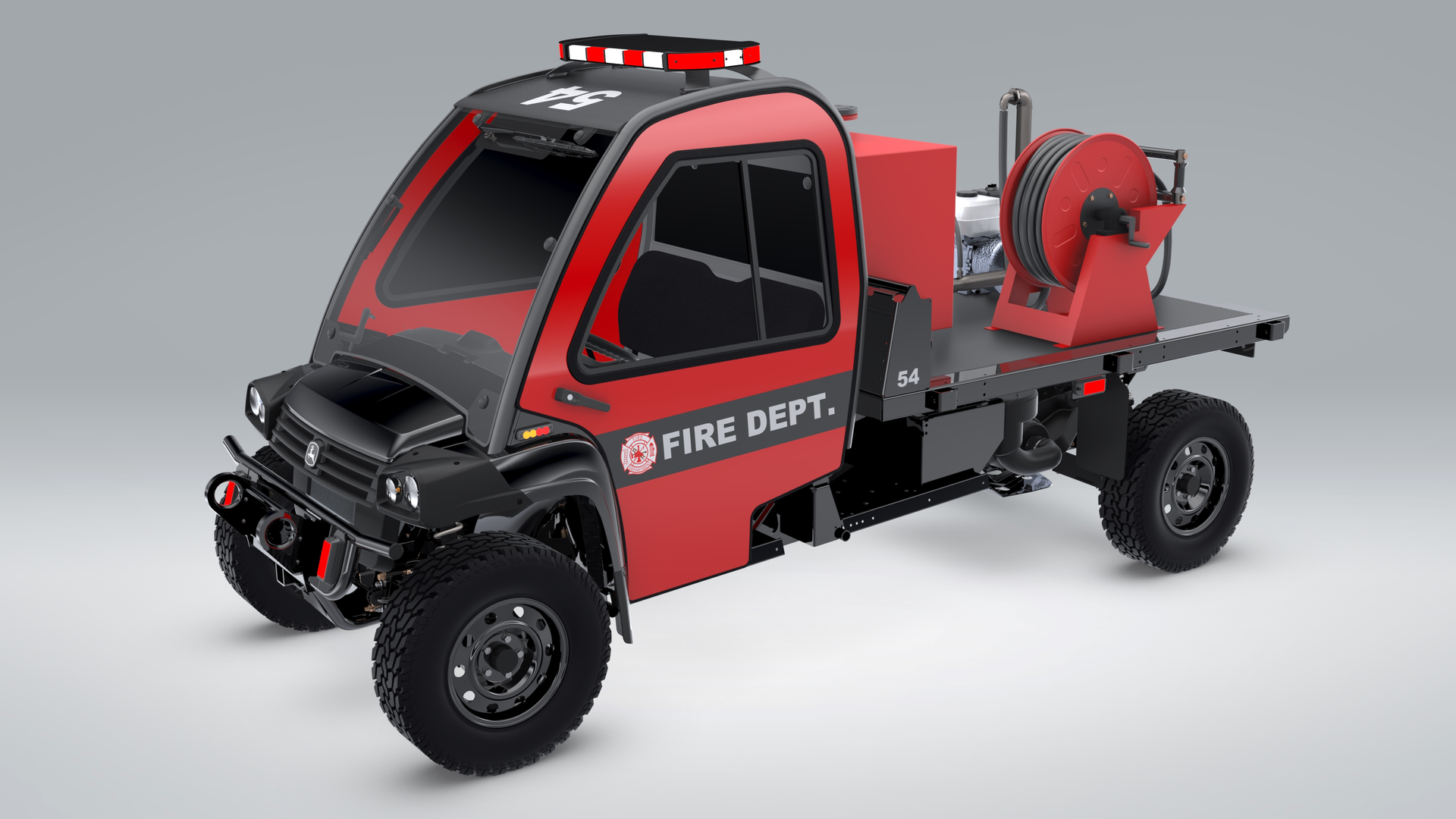 John Deere Introduces Special Application Vehicles for First Responders ...