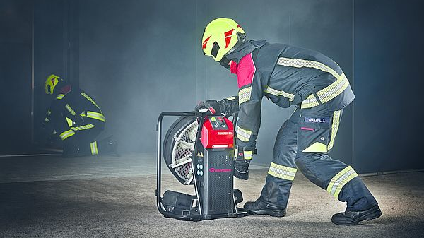 FANERGY B16 Cordless Fan Eliminate Exhaust Emissions Firefighters ...