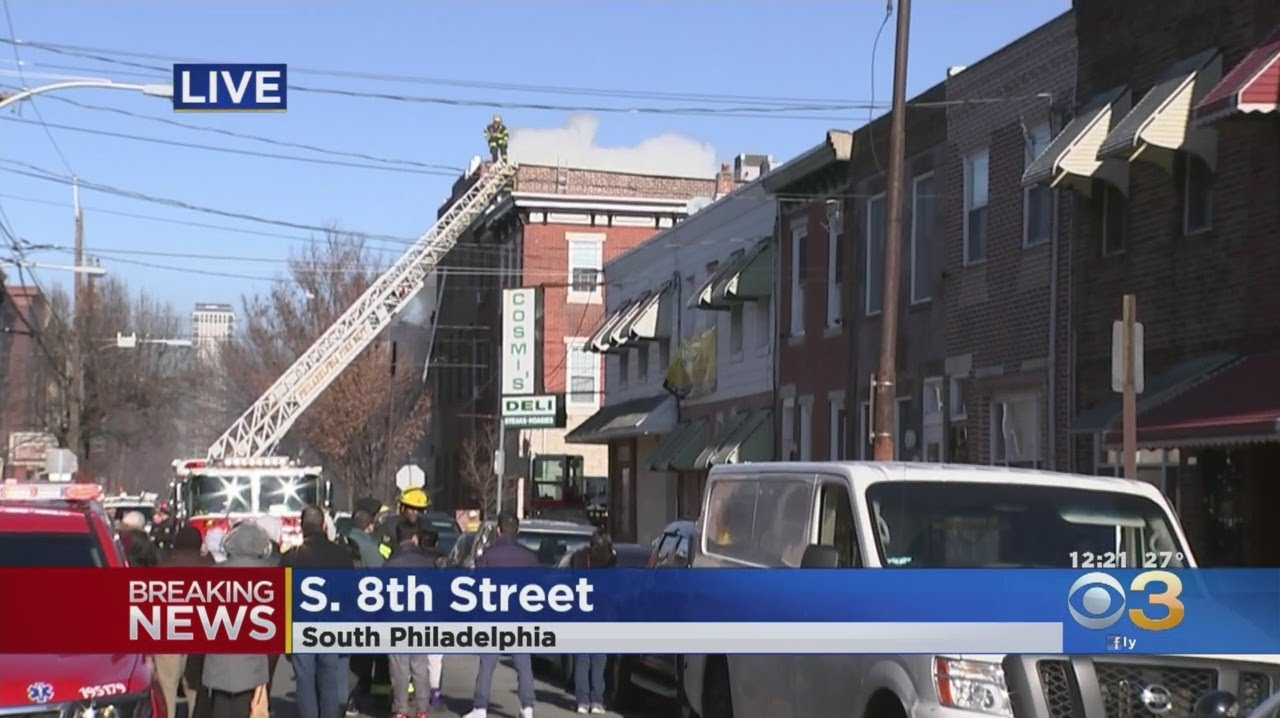 South Philadelphia Explosion Row House Fire Blaze Firefighters News ...