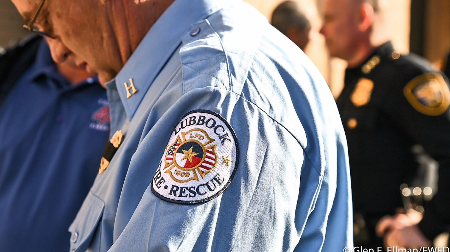 Watch Procession for Lubbock TX Firefighter, Police Officer Killed in ...