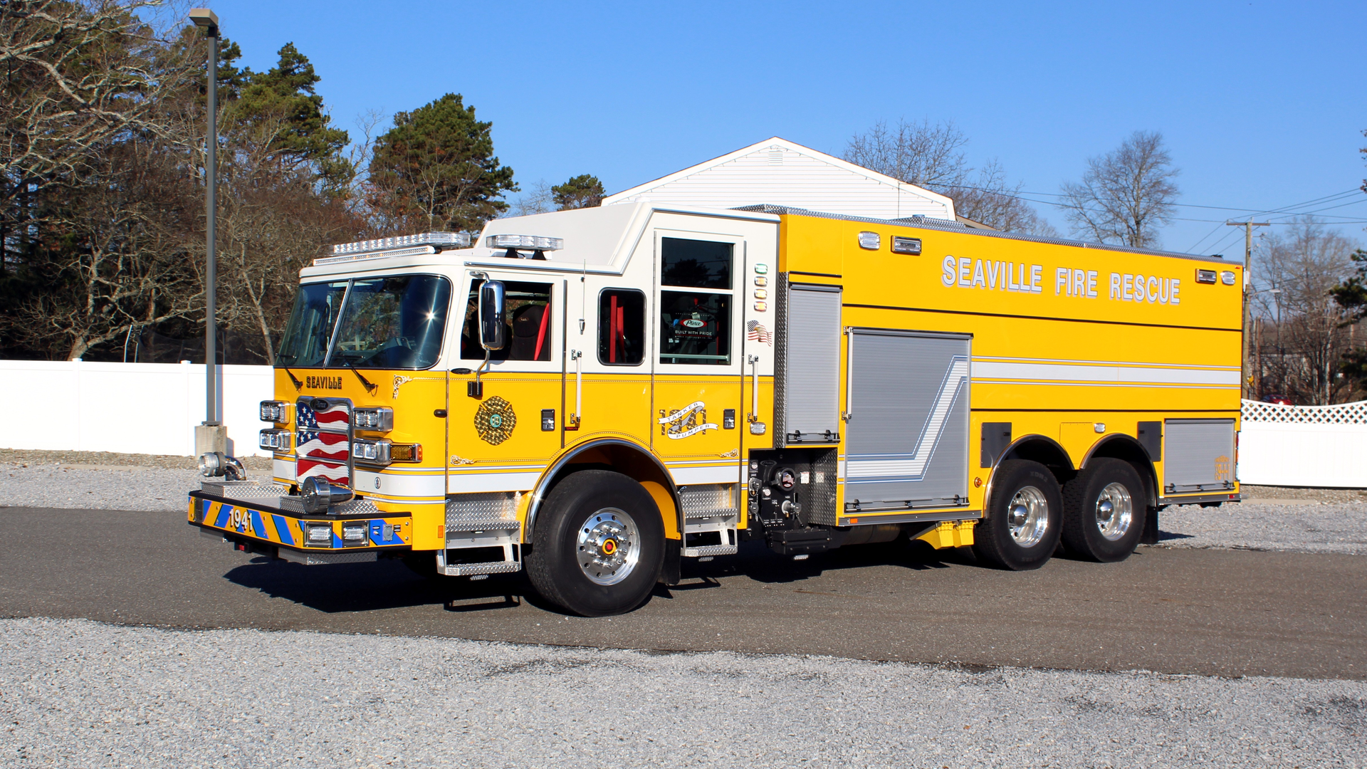 Seaville Volunteer Fire Company Upper Township NJ New Fire Truck ...