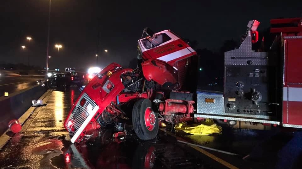 Chickasaw Fire Department AL Fire Truck Engine Wreck | Firehouse
