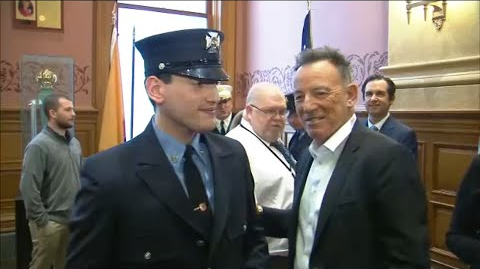 Bruce Springsteen's Son Sworn In as Jersey City NJ Firefighter | Firehouse