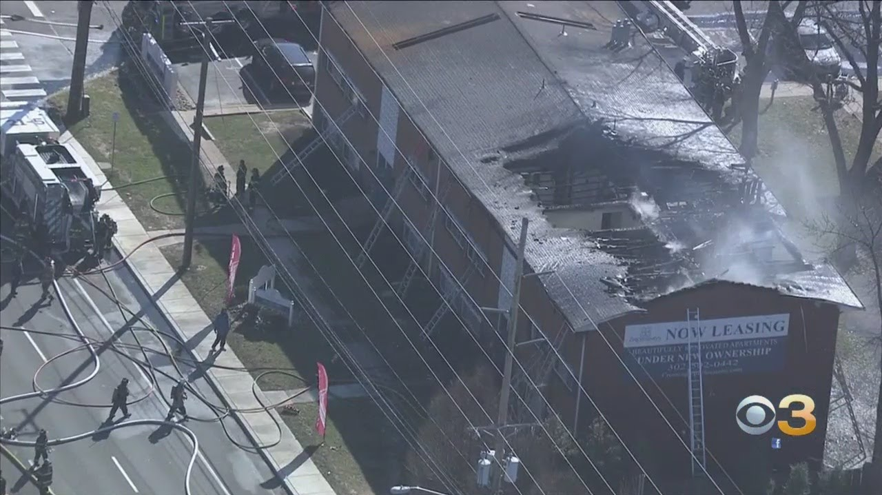 DE Firefighter Burned in Apartment Blaze | Firehouse