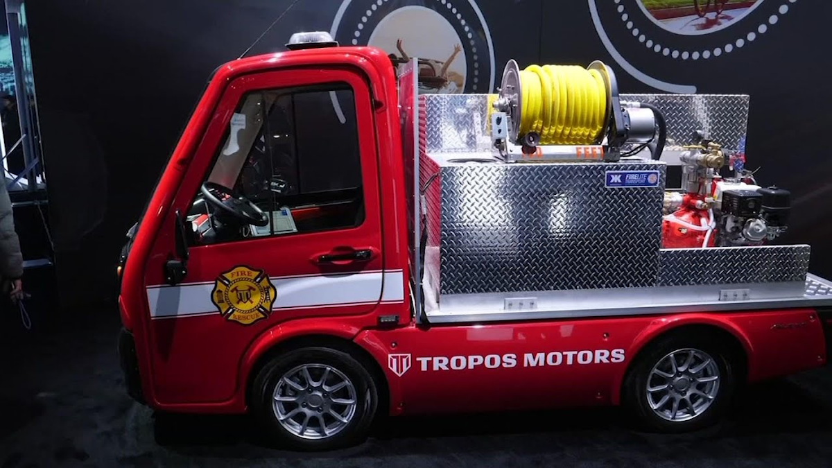 Small Electric Fire Apparatus Unveiled at 2020 CES in Las Vegas | Firehouse