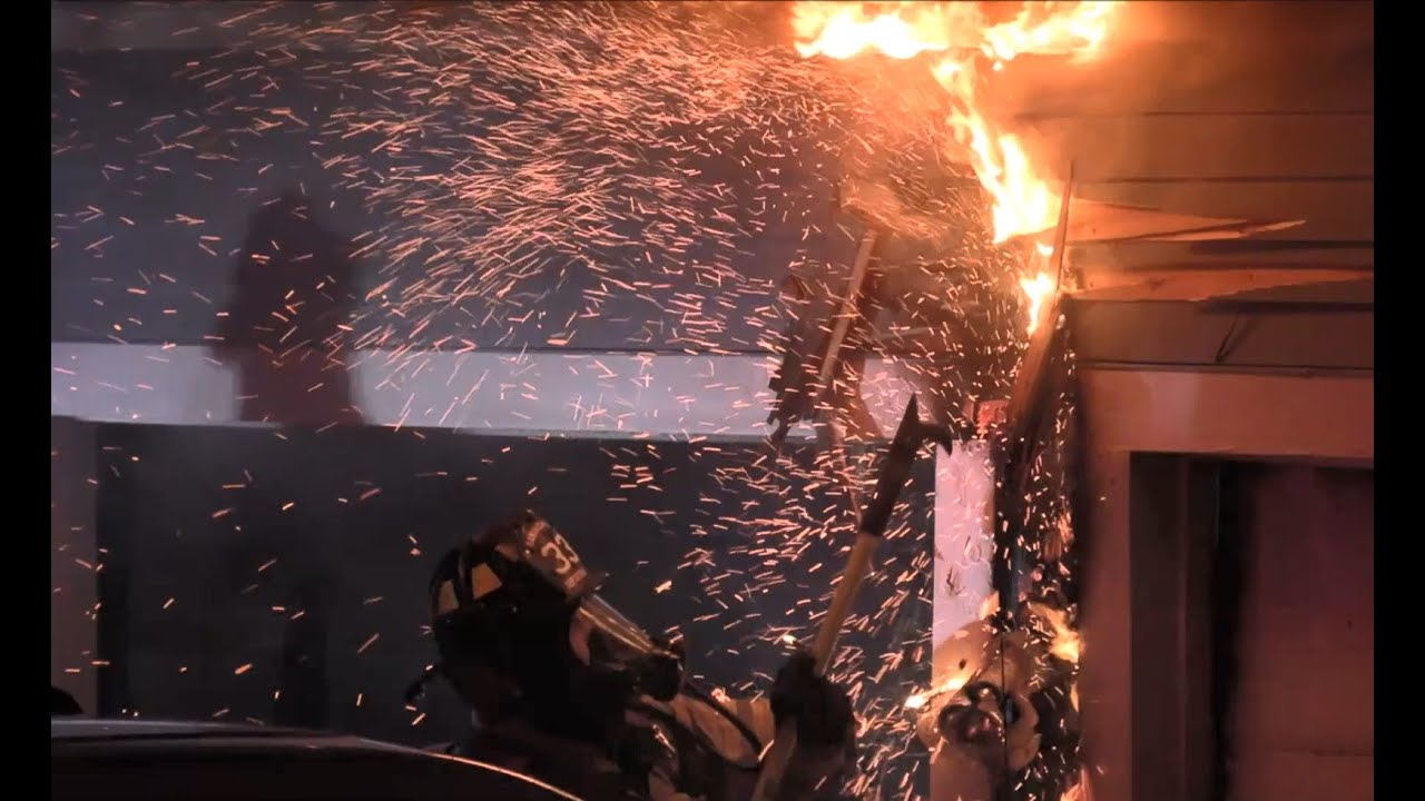 Watch Mashpee MA Firefighters Save Home From Garage Fire | Firehouse