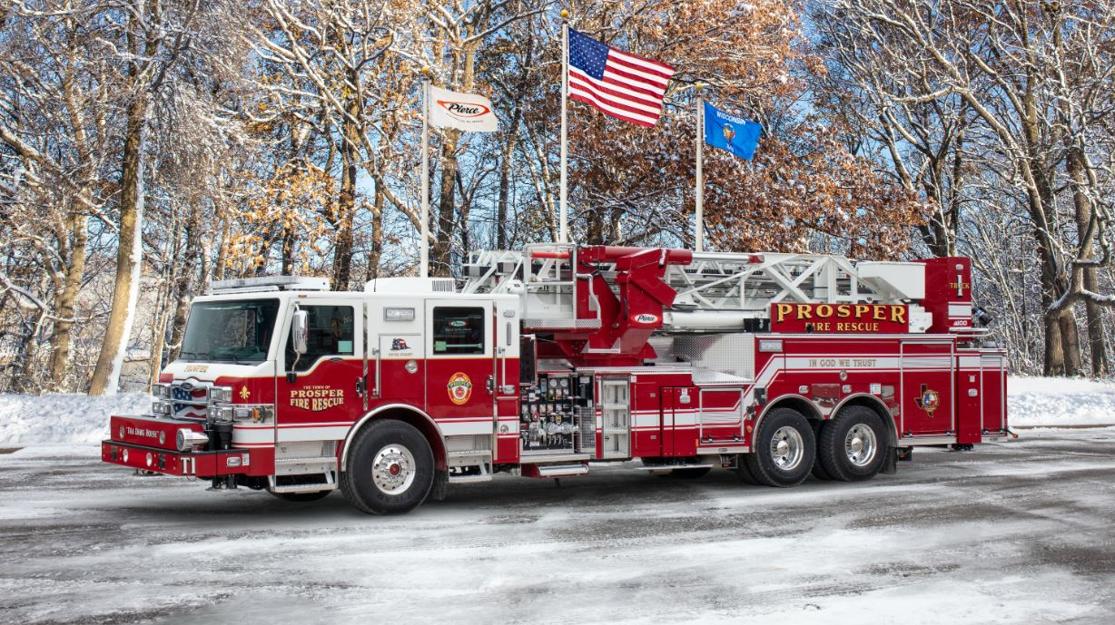 Prosper TX Fire Department Aerial Tower | Firehouse