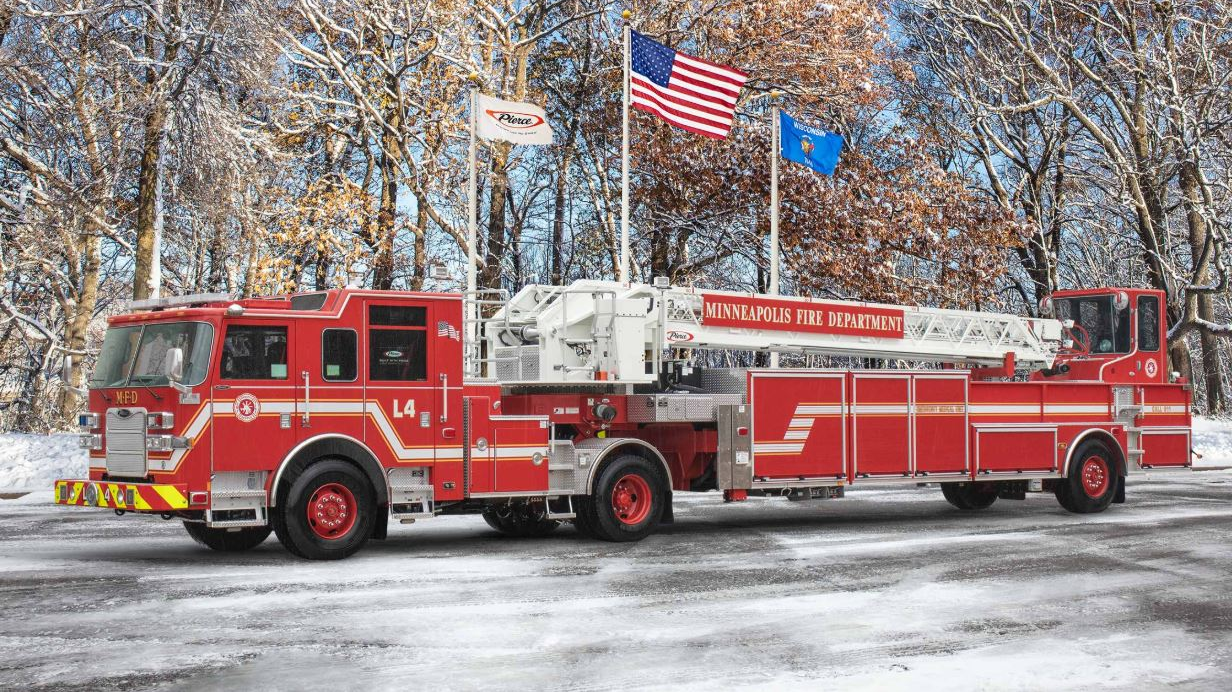 Minneapolis MN Fire Department Tiller Ladder | Firehouse