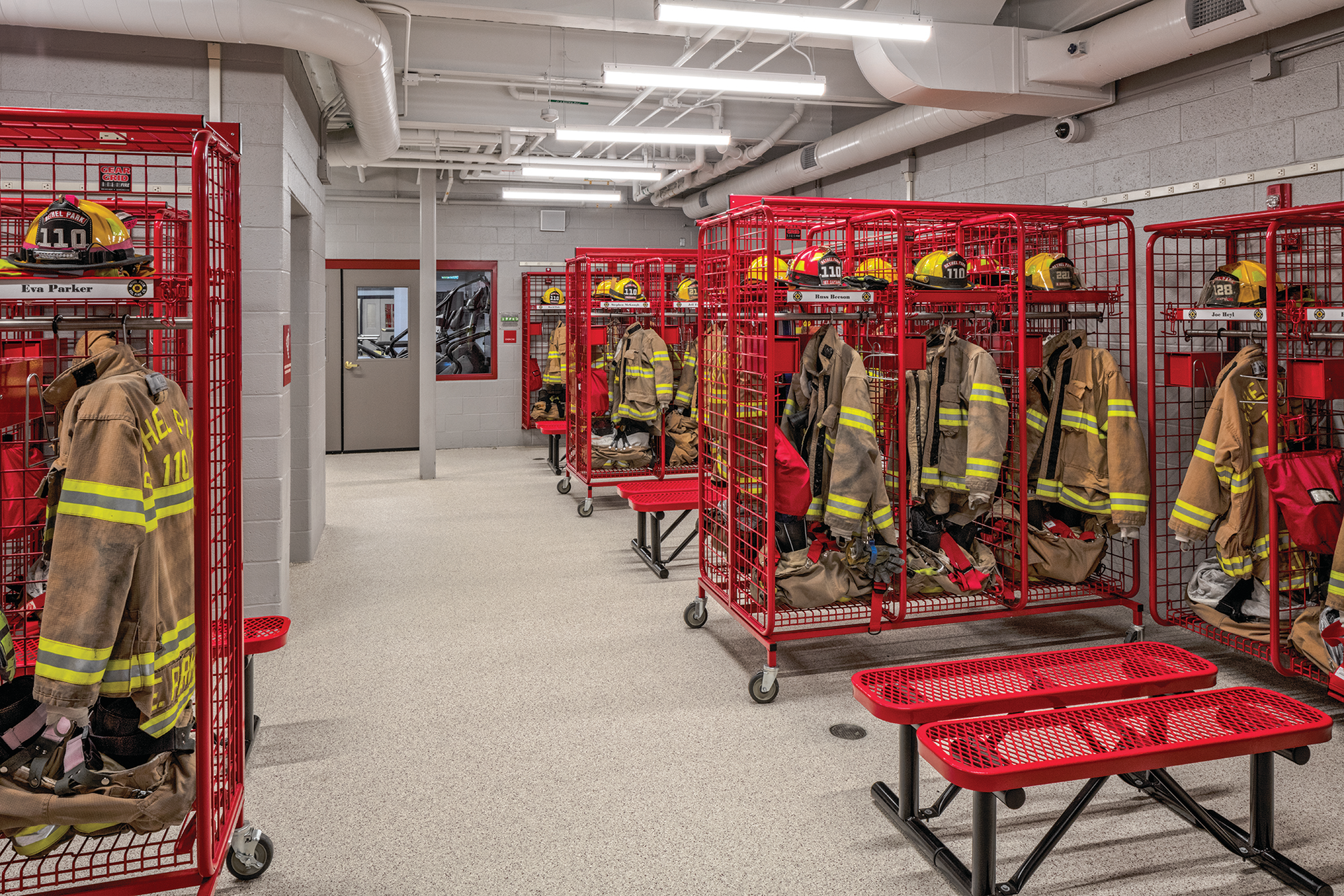 Fire Station Interior City Of Milton Fire Station #42 CROFT