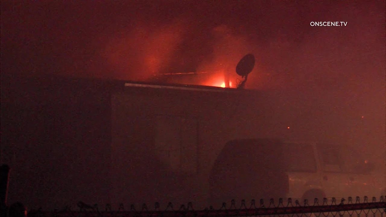 Watch CA Crews Battle Destructive House Fire | Firehouse